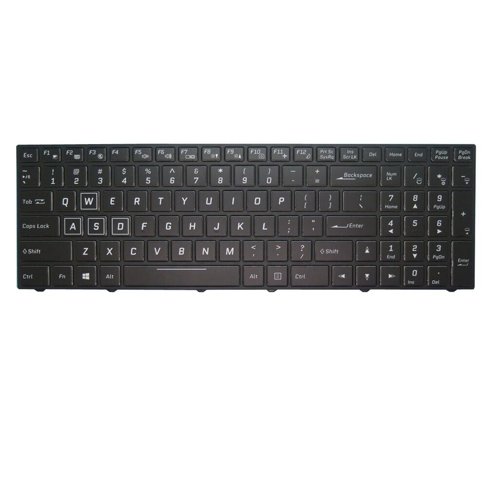 Laptop Keyboard For System76 Oryx Pro 3 ORYP3 17.3 English US With Bac ...