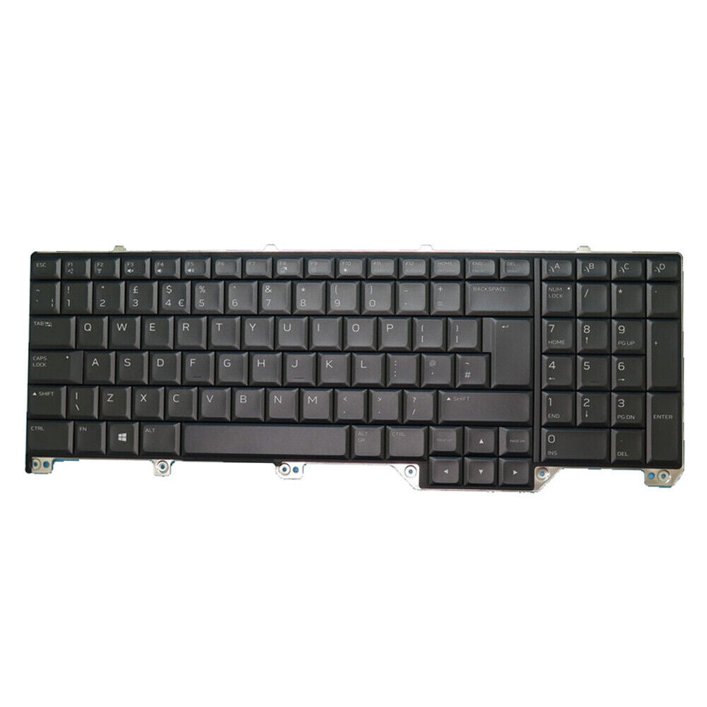 Laptop Keyboard For Alienware Area-51m A51M United Kingdom UK Black Wi