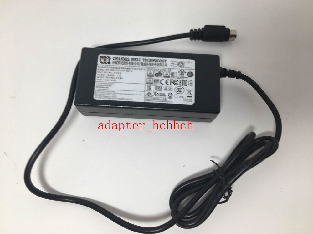 New Original CWT 12V 5A Adapter for Interlogix TruVision DVR 11 8Ch TV