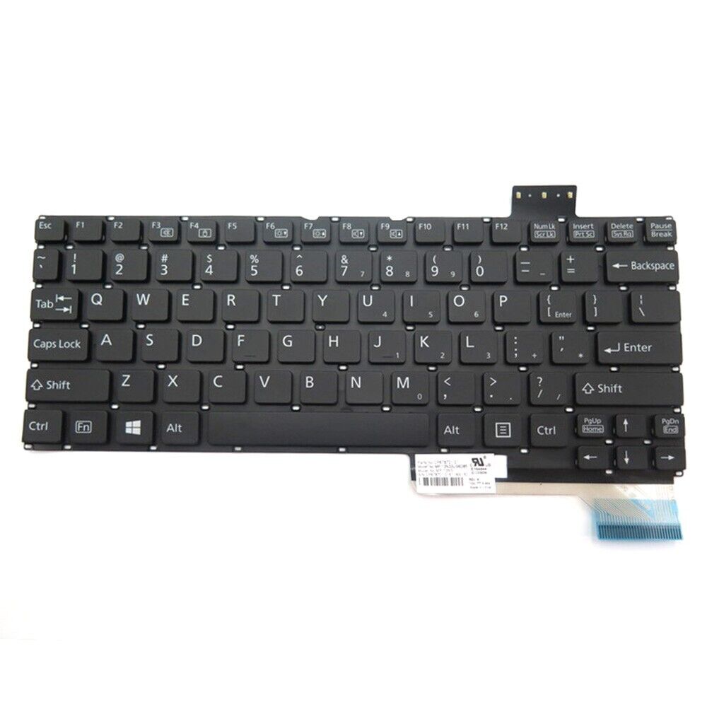 Laptop Keyboard For Fujitsu Stylistic Q506 Q507 Q509 English US Black