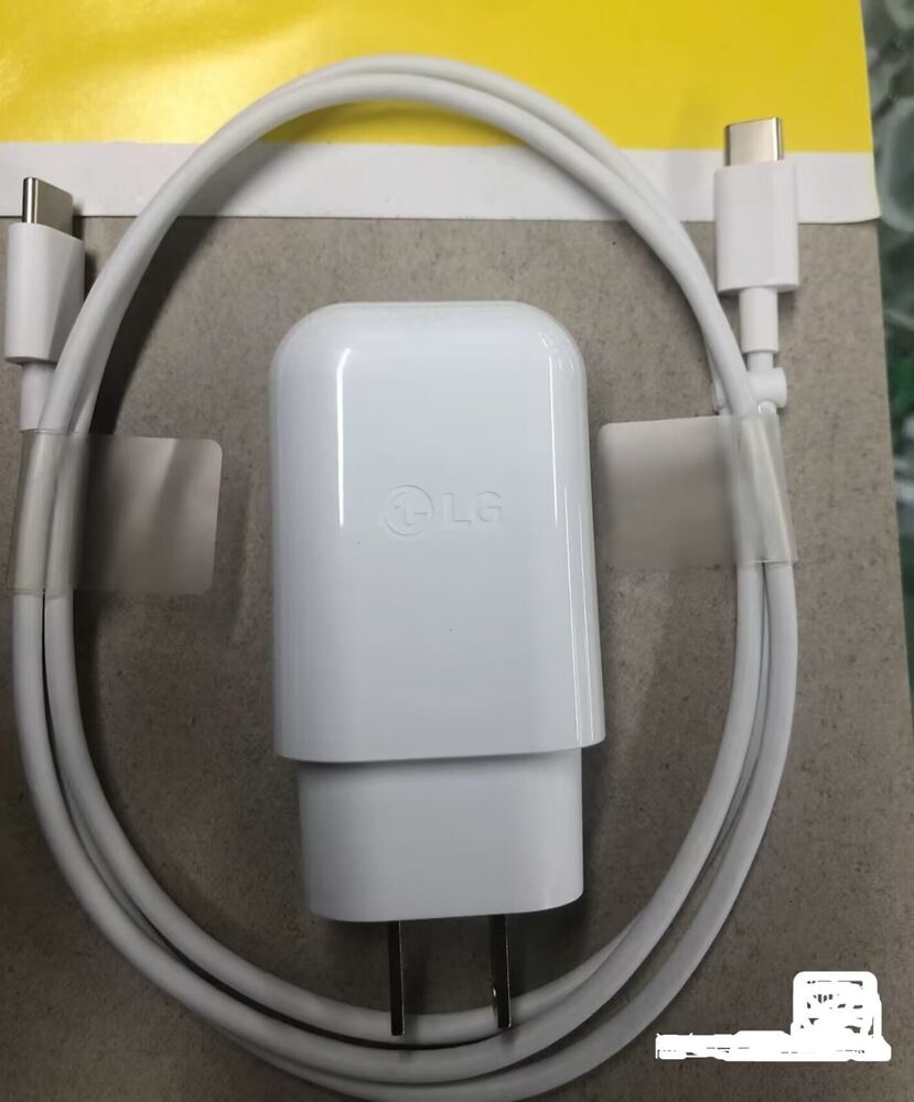 New Original LG MCS-P01WR Travel Adapter for G7 ThinQ G710ULM G710VM S