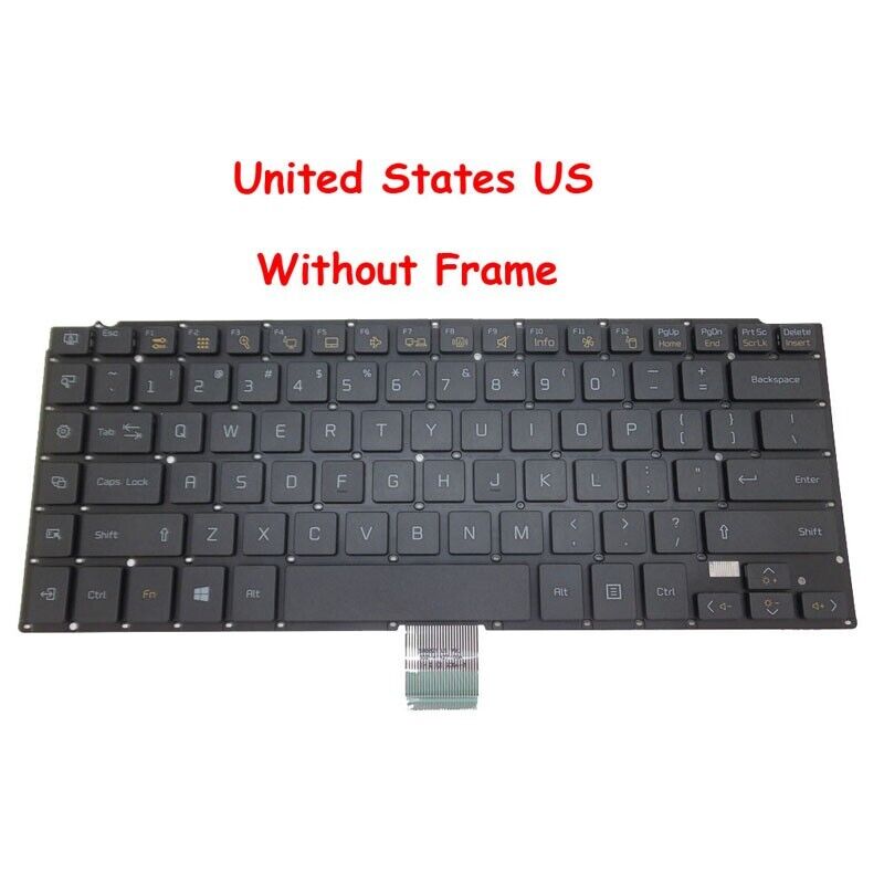 US Keyboard For LG UD460 U460 SG-59100-XUA SN5820 AEW73449803 English ...