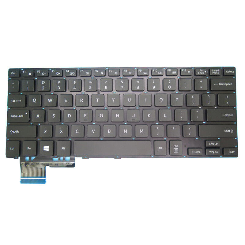 Laptop Keyboard For Samsung NP730QAA 730QAA English US With Backlit Bl
