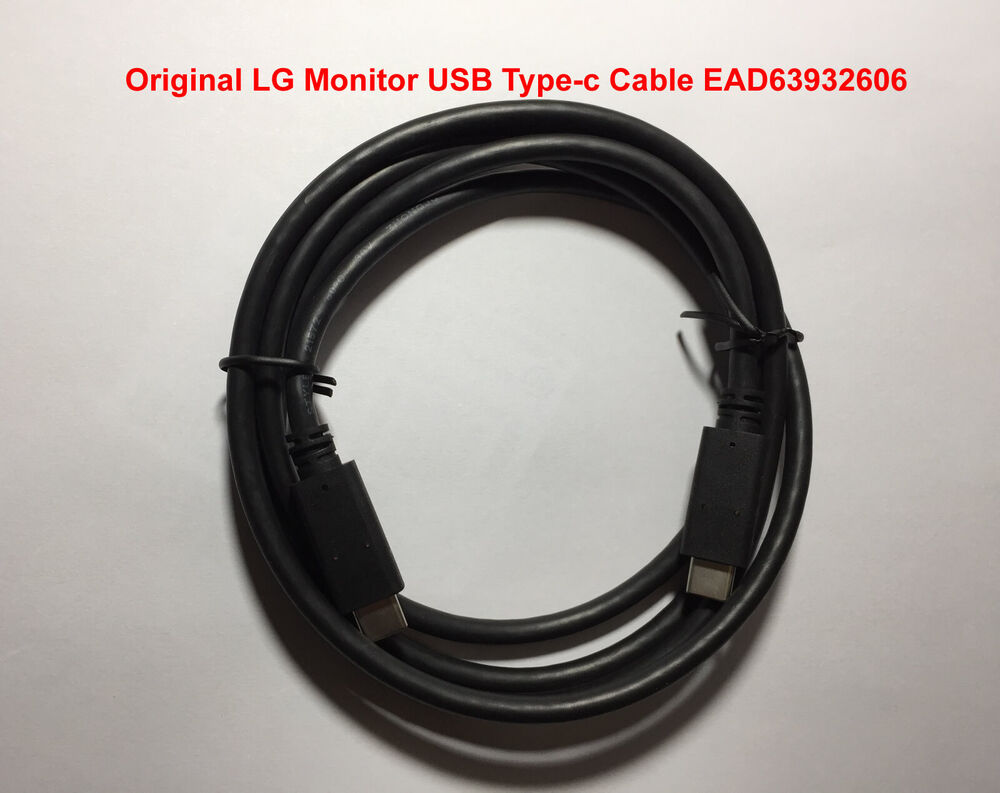 New Original LG EAD63932606 USB-C Cable for UltraWide 35WN75C-B QHD IP ...