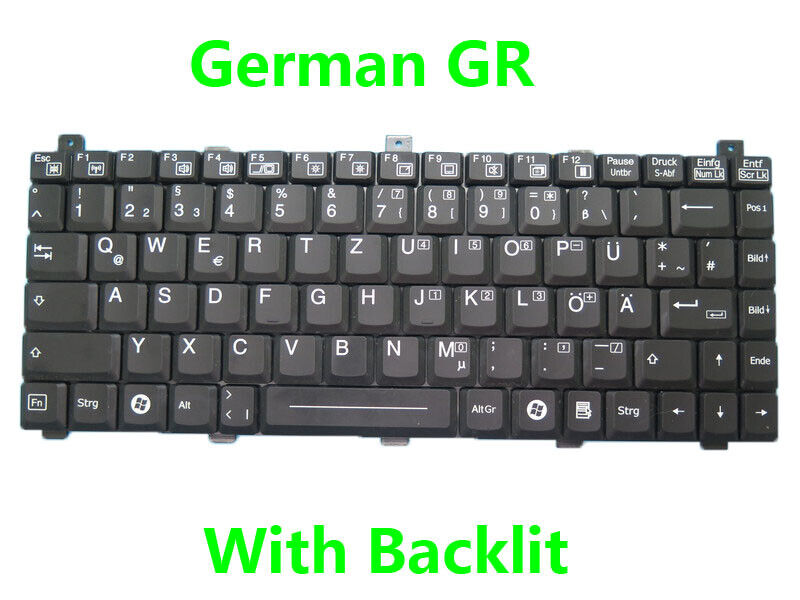 Backlit Keyboard For Getac B300 S400 HMB4206MTD04 German GR – PcCharger LLC
