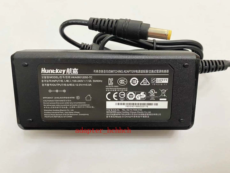 Original Huntkey 12V 5A Adapter for TP-Link Archer C3200 AC3200 Gigabi