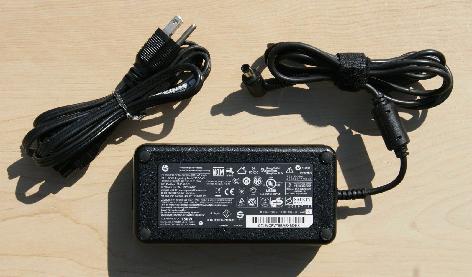 Original OEM 150W 19.5V AC Power Adapter&Cord for MSI GL73 8RD-201 Ga