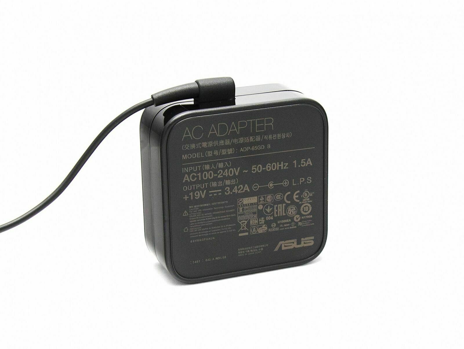 New Original ASUS 65W AC Adapter&Cord for ASUS MX27AQ,MX27UQ Monitor,