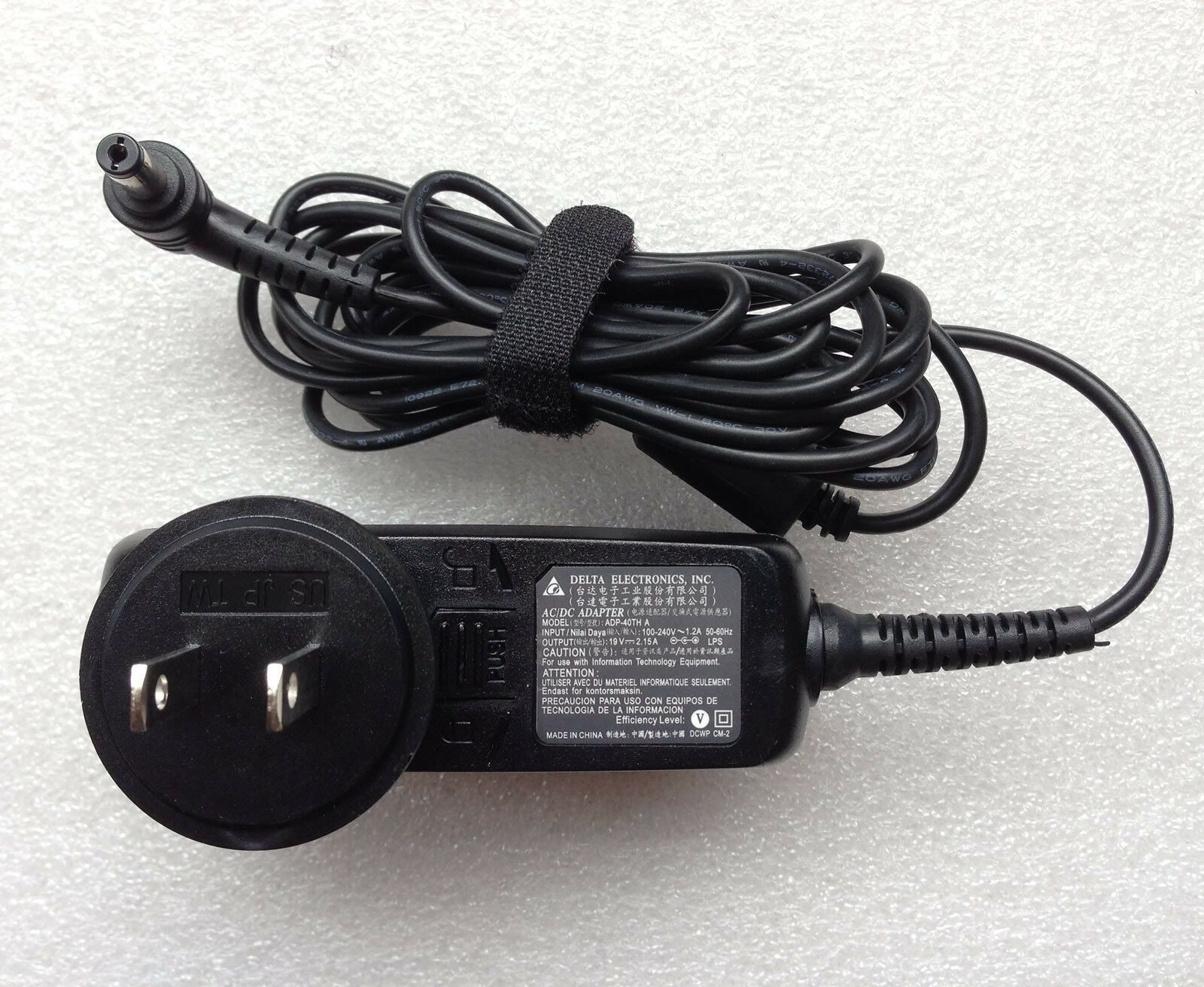 Original OEM 40W AC Adapter for Gateway LT4004u LT4008u LT4009u LT30,