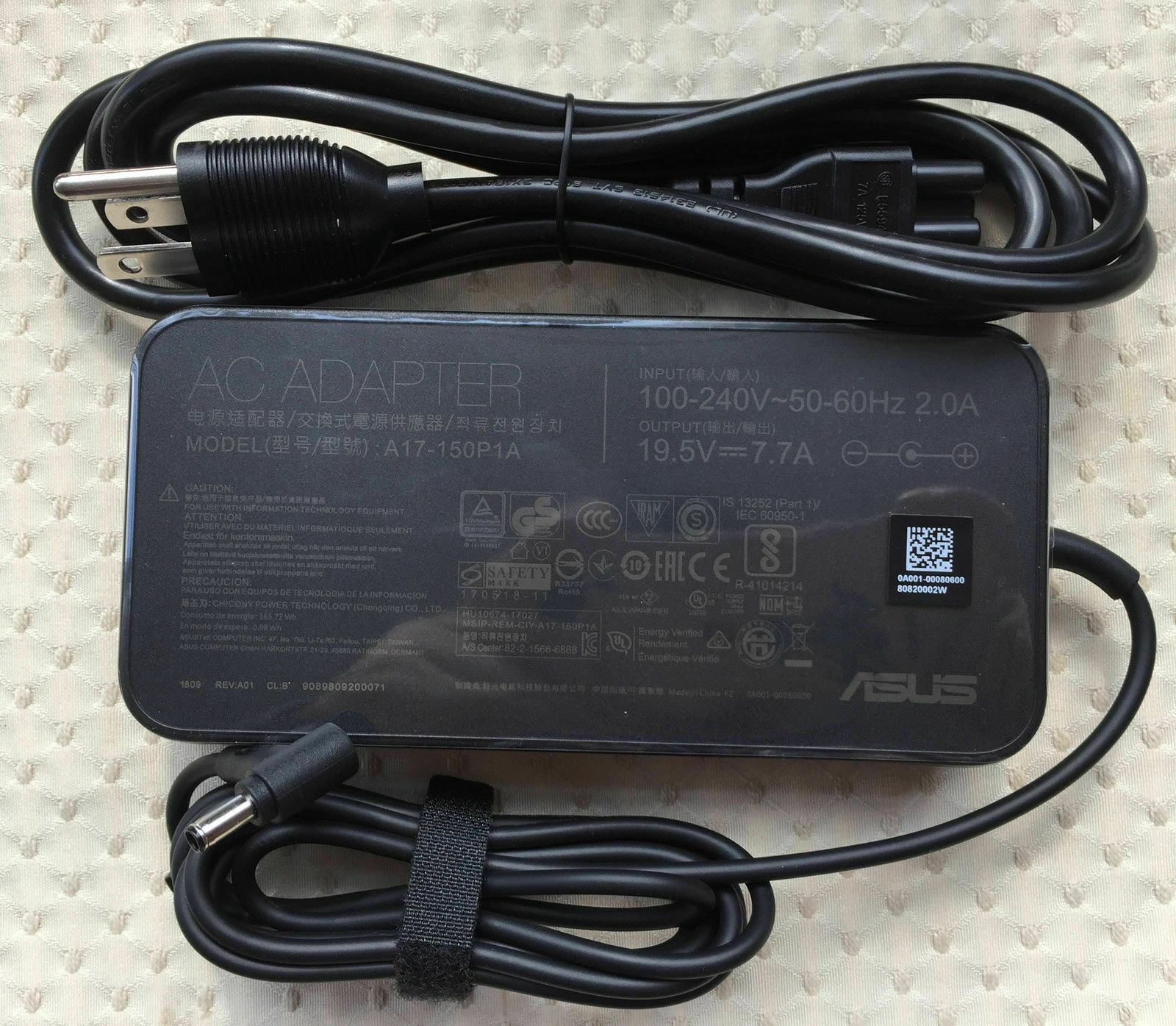New Original ASUS 150W AC/DC Adapter&Cord for ASUS VivoBook X571GD-BQ